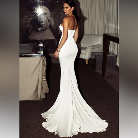 Abyss By Abby | Dresses | Abyss By Abby Evening Gown Wedding Dress ...